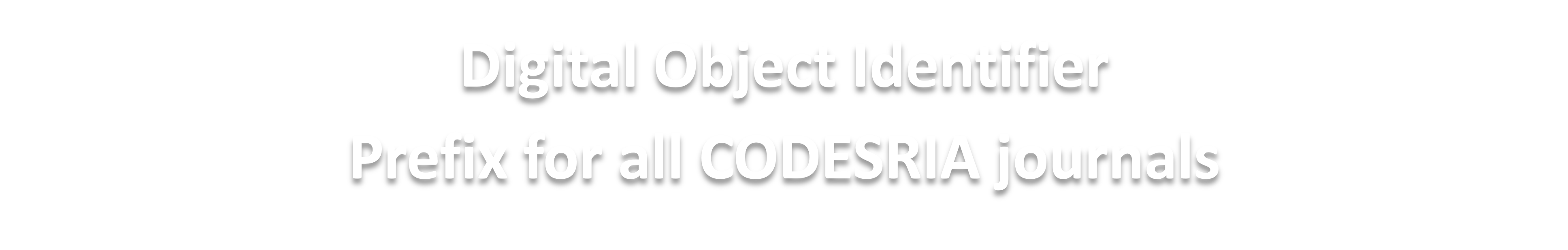 CODESRIA – Council for the Development of Social Science Research in Africa