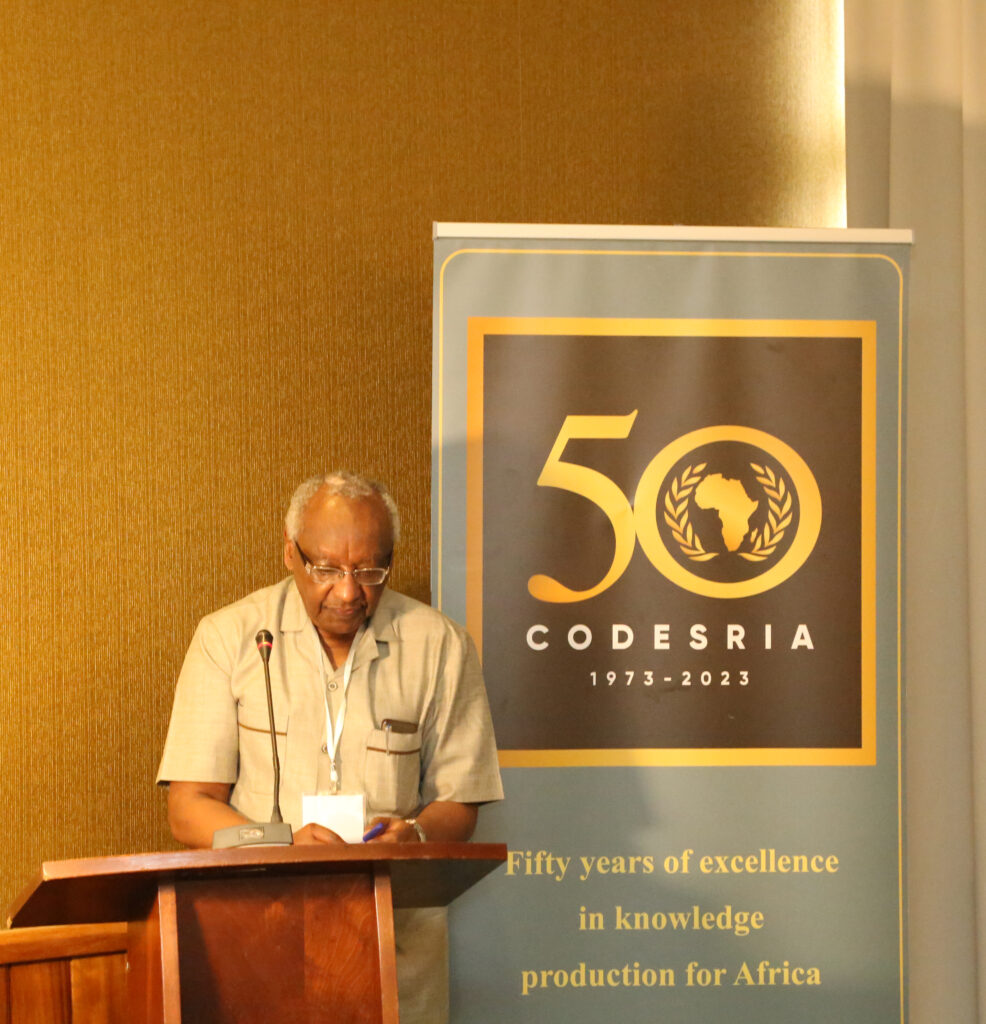 CODESRIA 2023 Democratic Governance Institute - CODESRIA
