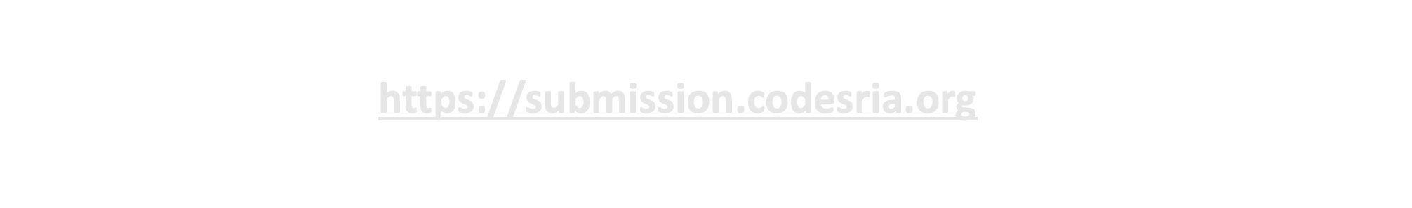 CODESRIA – Council for the Development of Social Science Research in Africa